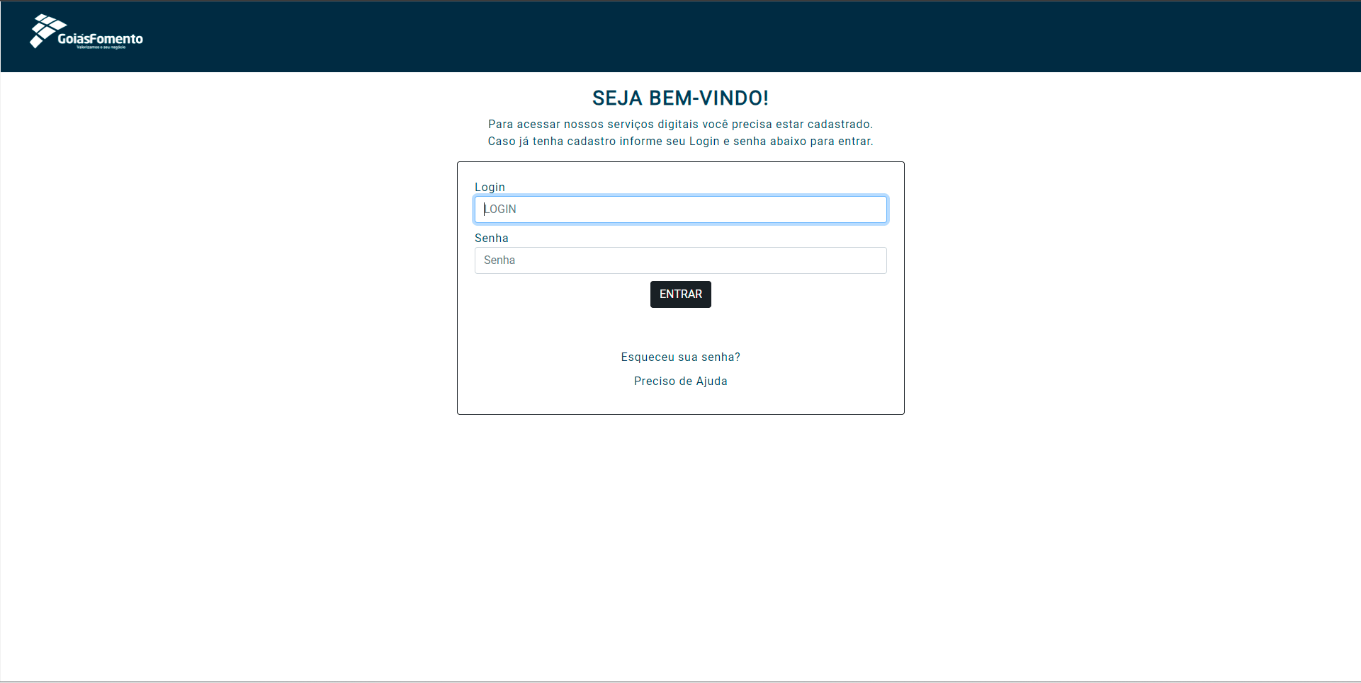 Manual de Preenchimento de Propostas - GoiásFomento - Agência de Fomento